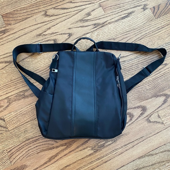 Target | Bags | Women Mini Black Backpack With Multiple Zippers | Poshmark